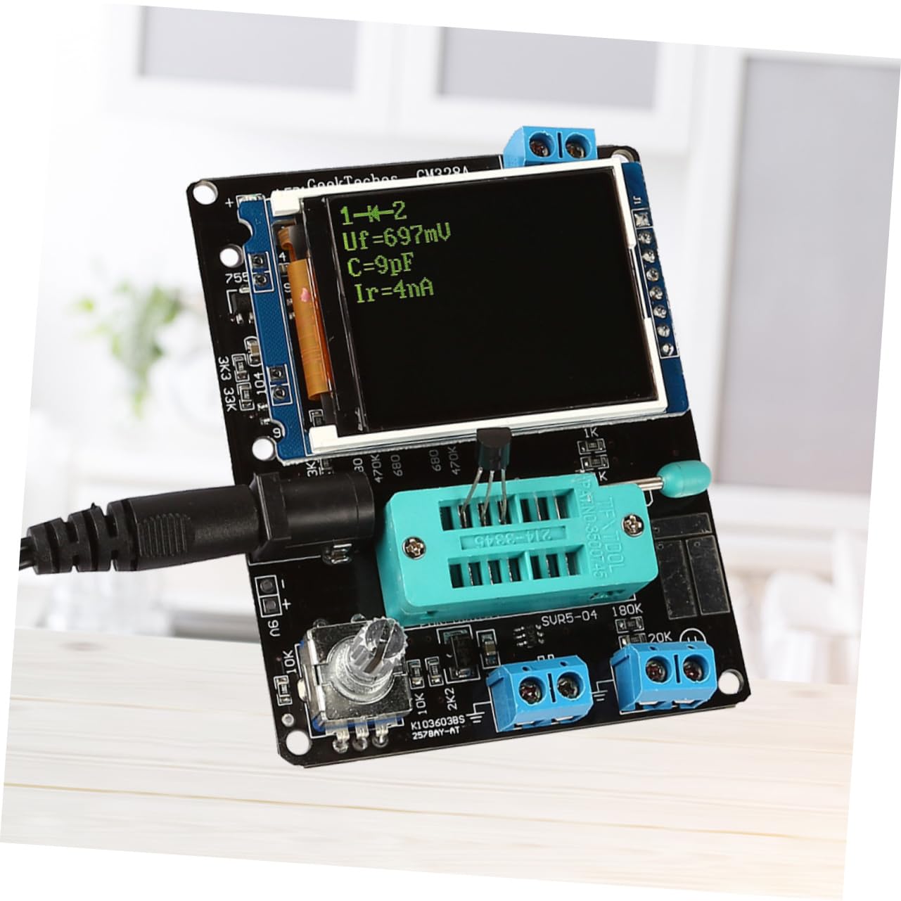 UKCOCO Scr Tester Vehicle Support Handle Capacitor Tester Transistor ...