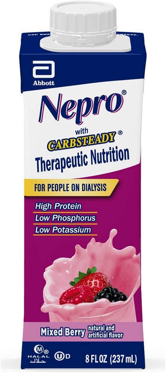Amazon.com: Nepro Nutrition Shake for People on Dialysis, with 19 Grams ...