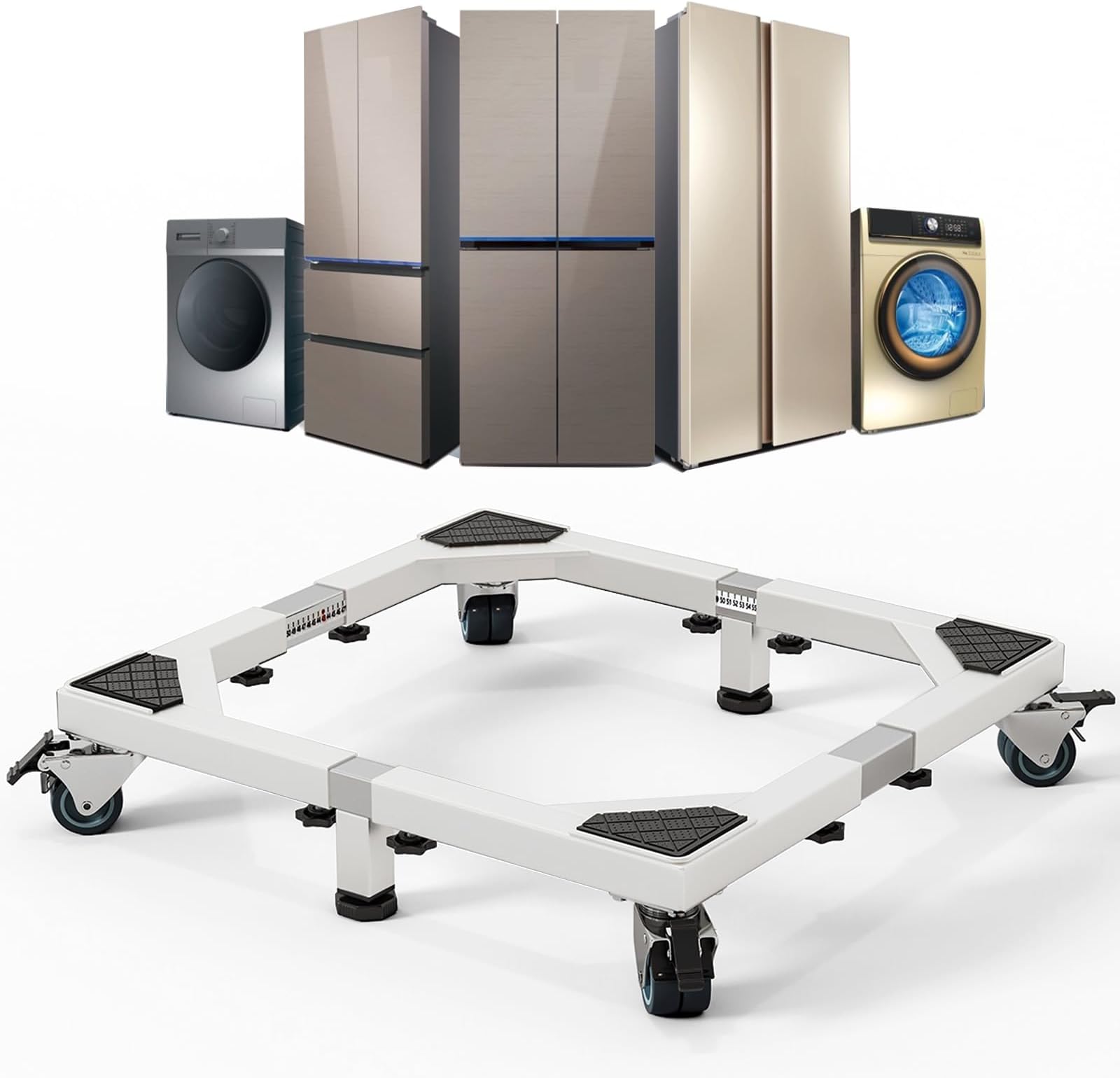 Amazon.com: WGNS Universal Stand Base, Grey, 28" x 28" x 4.7" Stainless ...