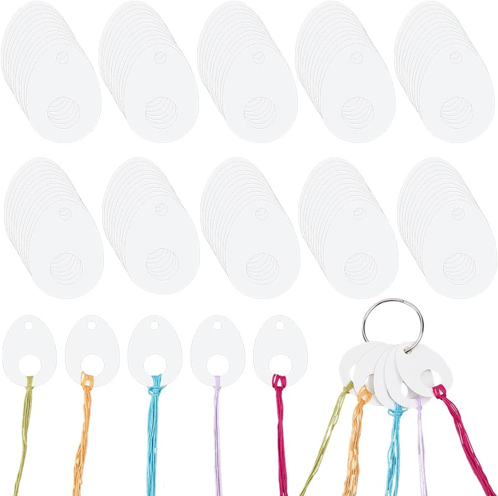 Amazon.com: BENECREAT 100PCS Needlework Thread Organiser, Teardrop ...