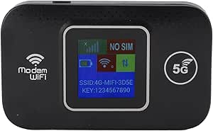 Amazon.com: M9 LCD Portable 4G Mobile Router, 300Mbps Mobile Hotspot ...