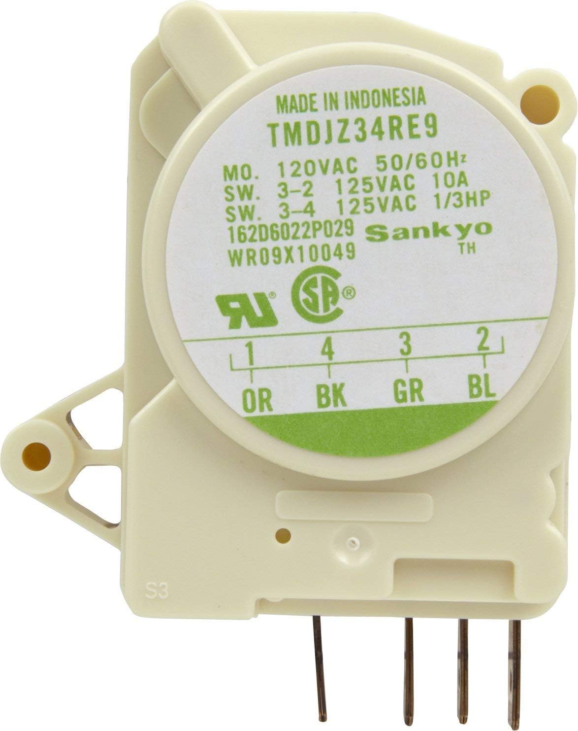 Amazon.com: Edgewater Parts WR9X502, AP2061708, PS310869 Defrost Timer ...