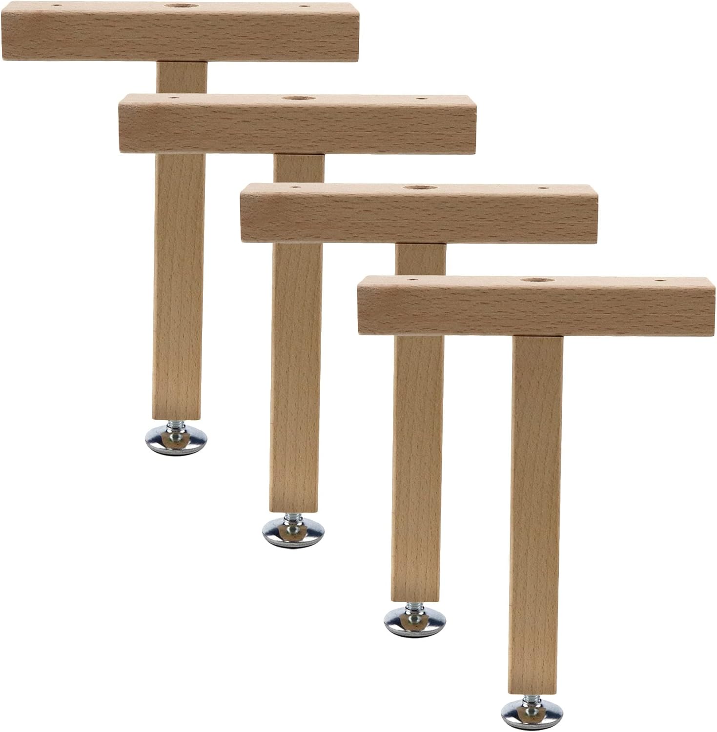Amazon.com: Meprotal 4pcs Adjustable Height Center Support Leg for Bed ...
