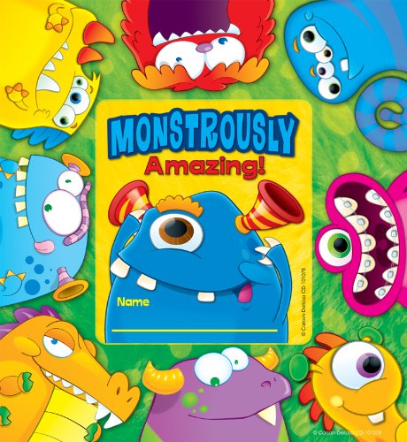 Amazon | Monsters Awards & Rewards: With Frames | Carson-Dellosa ...