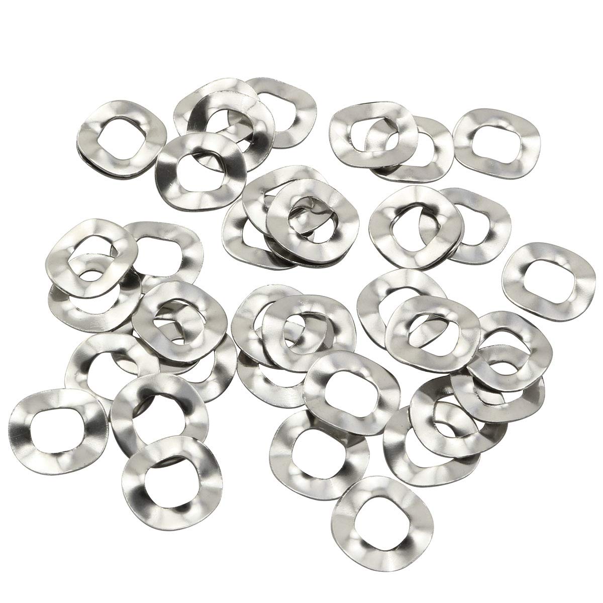Amazon.com: TAODAN 50PCS M5 304 Stainlesss Steel Corrugated Washer ...