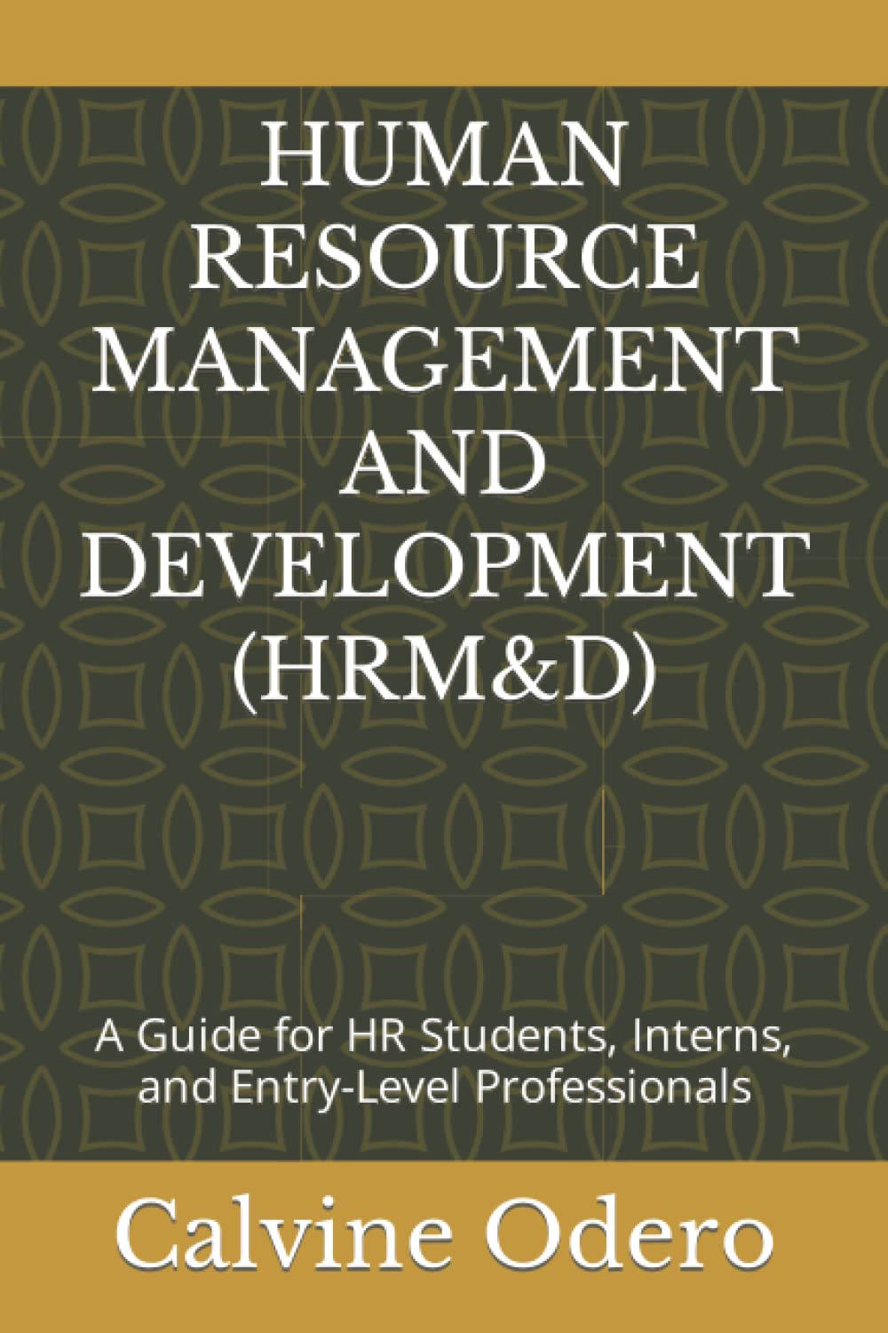 HUMAN RESOURCE MANAGEMENT AND DEVELOPMENT (HRM&D): A Guide for HR ...