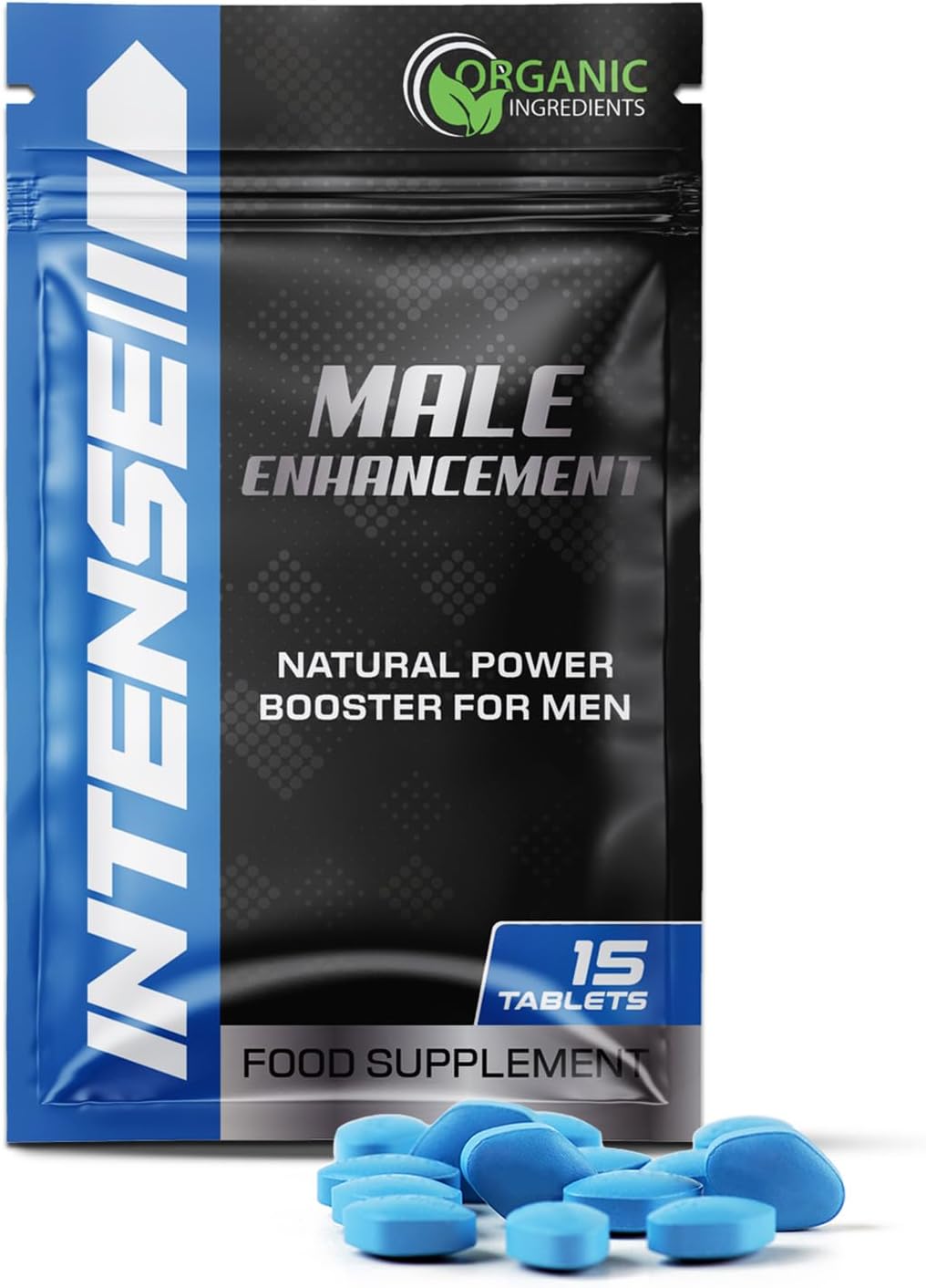 Intense Blue Tablets - Enhanced Strength & Firmness for Men - High ...