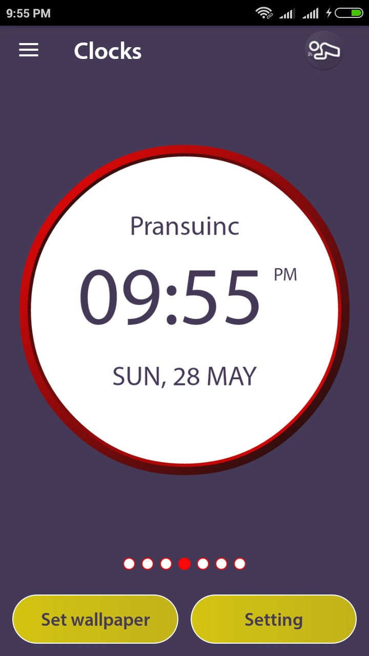 Clock Live Wallpaper & Widget - App on the Amazon Appstore
