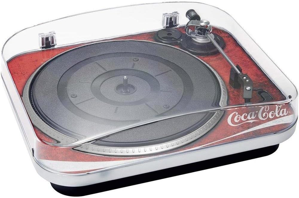 BigBen TD120 Tourne-Disque encodeur Motif Coco Cola Rouge : Amazon.fr ...