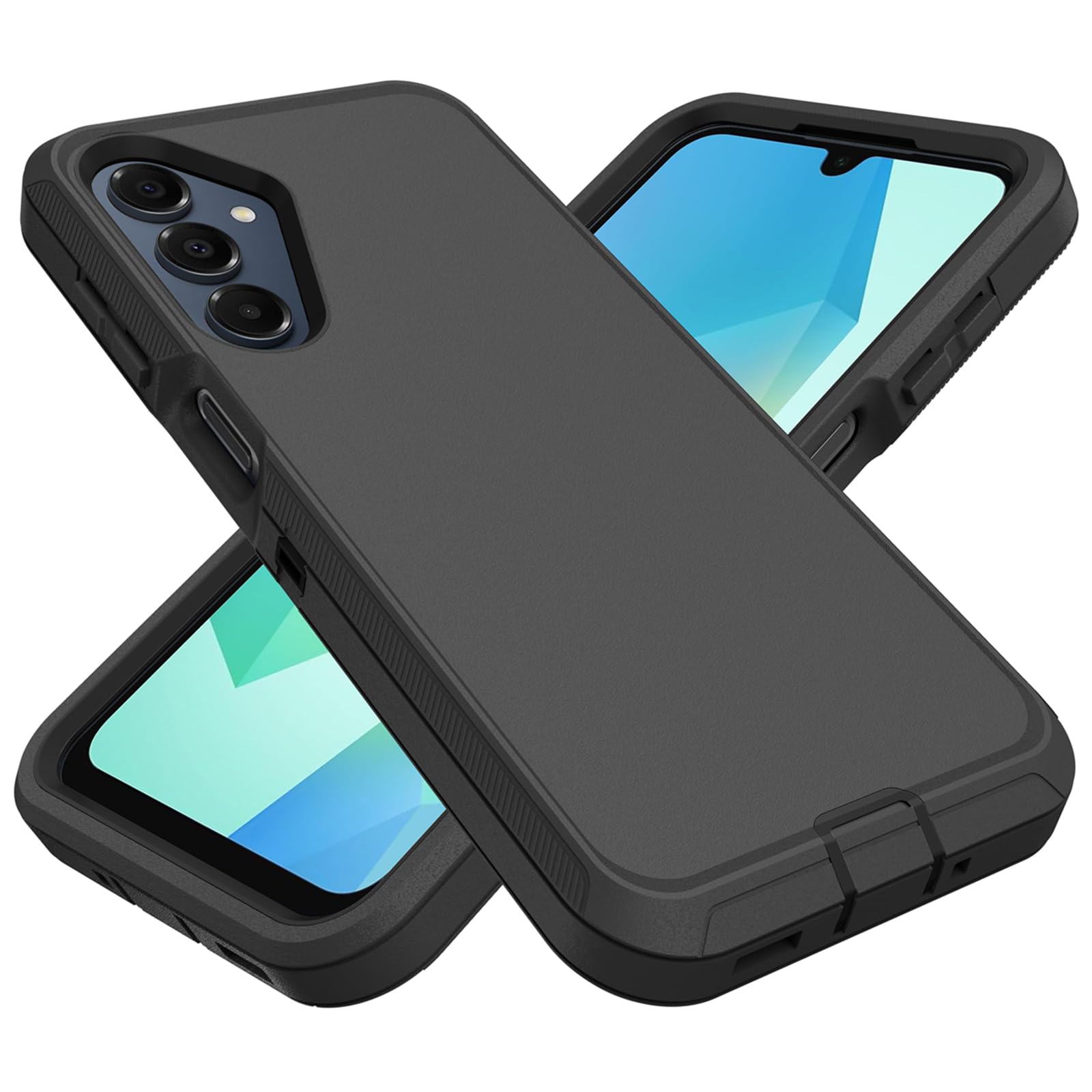 for Samsung Galaxy A16 5G Case, Heavy Duty Defender Case Dustproof ...