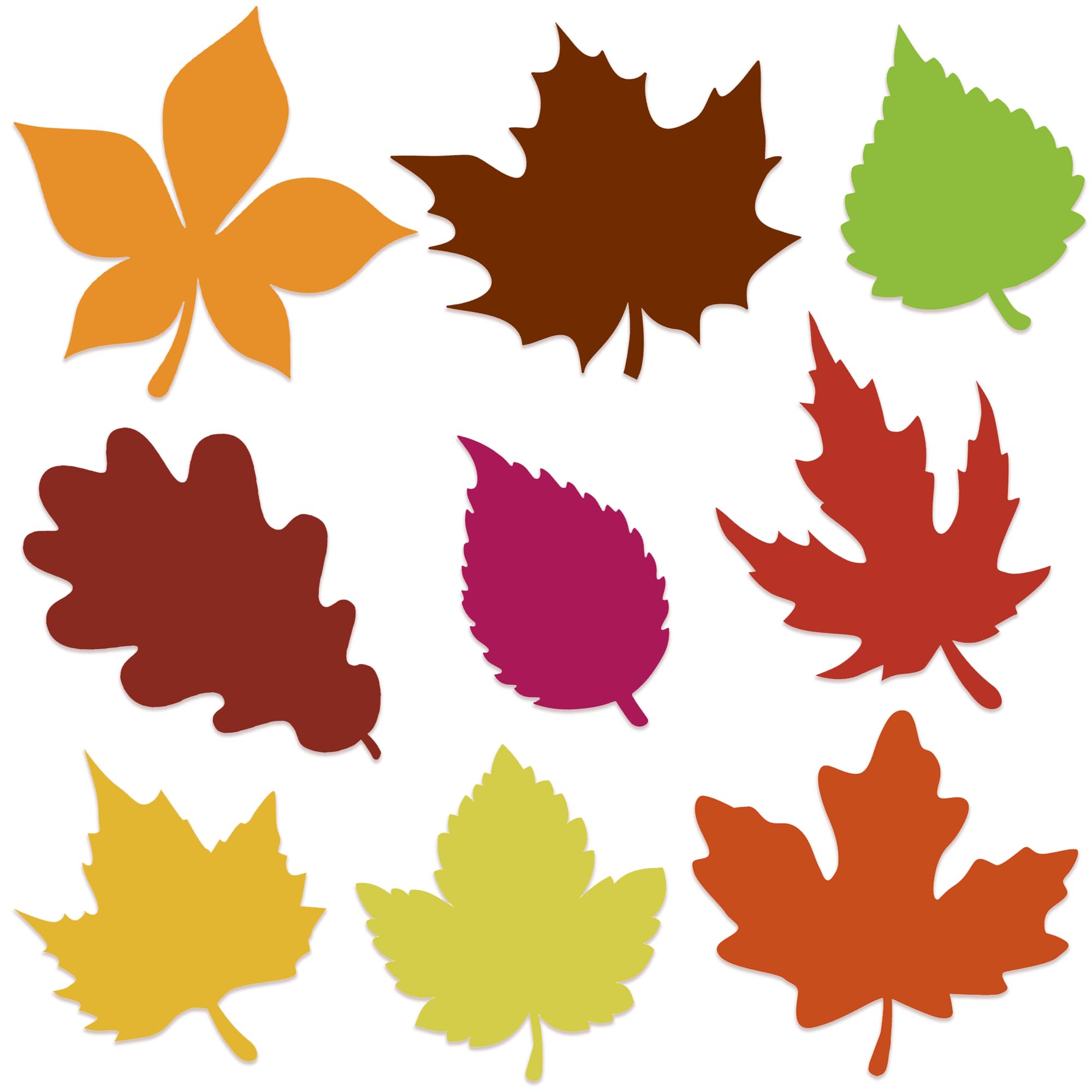 Amazon.com: Lucleag 90 PCS Fall Cutouts for Bulletin Board Decoration ...