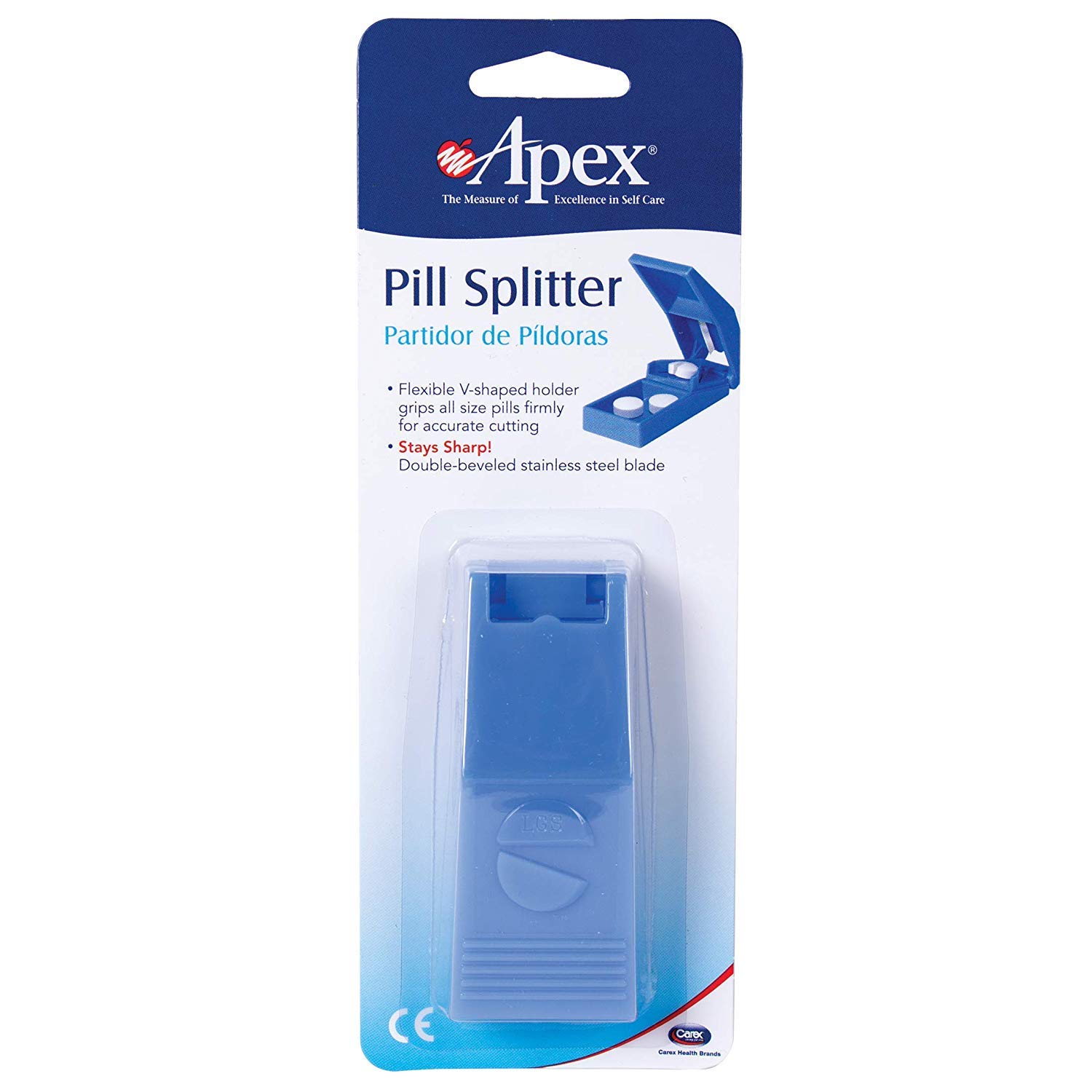Amazon.com: Apex Pill Splitter 1 ea (Pack of 2) : Health & Household