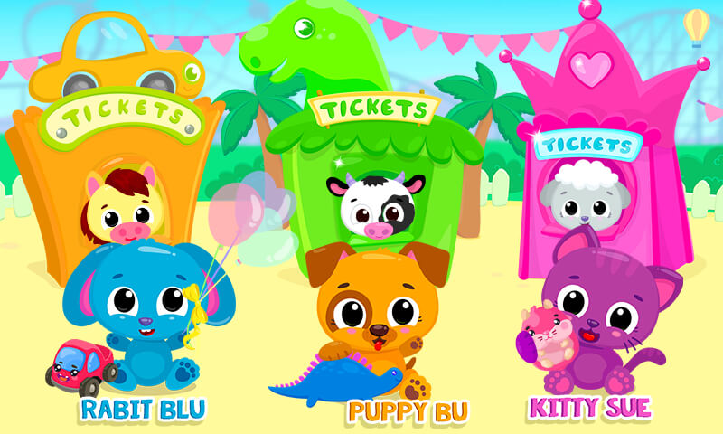 Cute & Tiny Fun Park - Dino, Car & Princess World - App on the Amazon ...