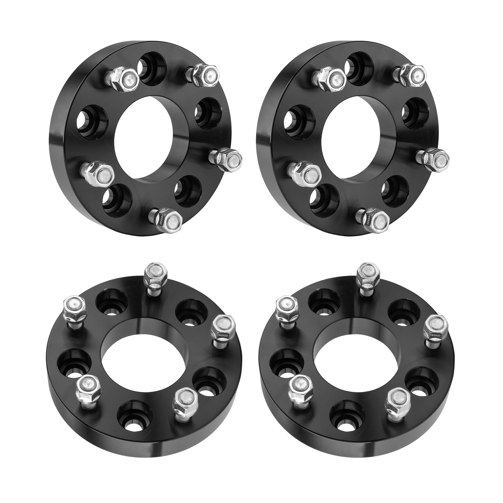 Amazon.com: PHILTOP 5x5 to 5x5.5 Wheel Adapters,1.25" Lug Centric Wheel ...