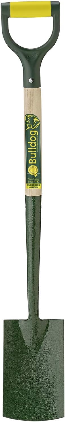 Bulldog 7102772890 Evergreen Border Spade, Green : Amazon.co.uk: Garden
