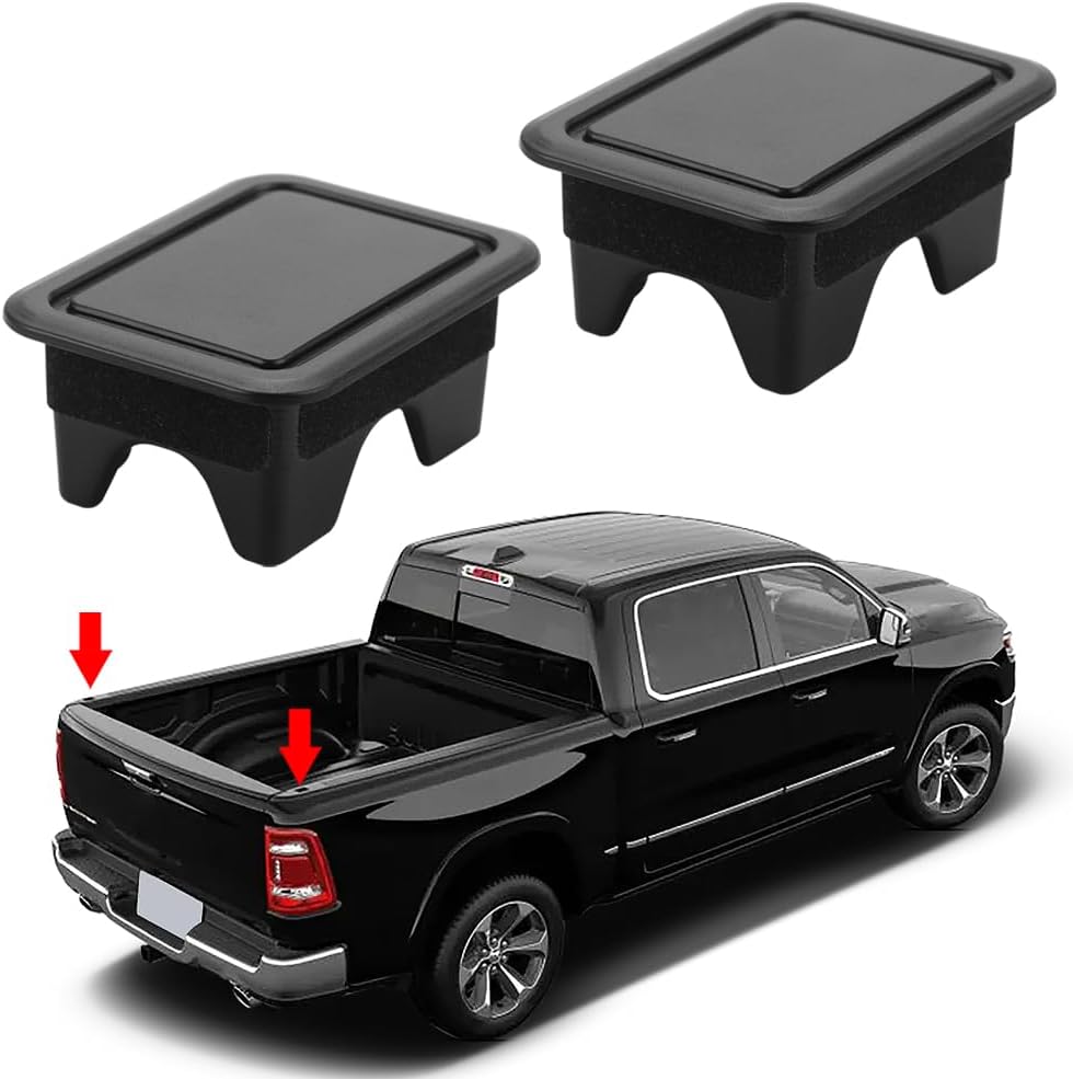 Amazon.com: BIHEE Bed Rail Stake Pocket Covers Compatible with Dodge ...