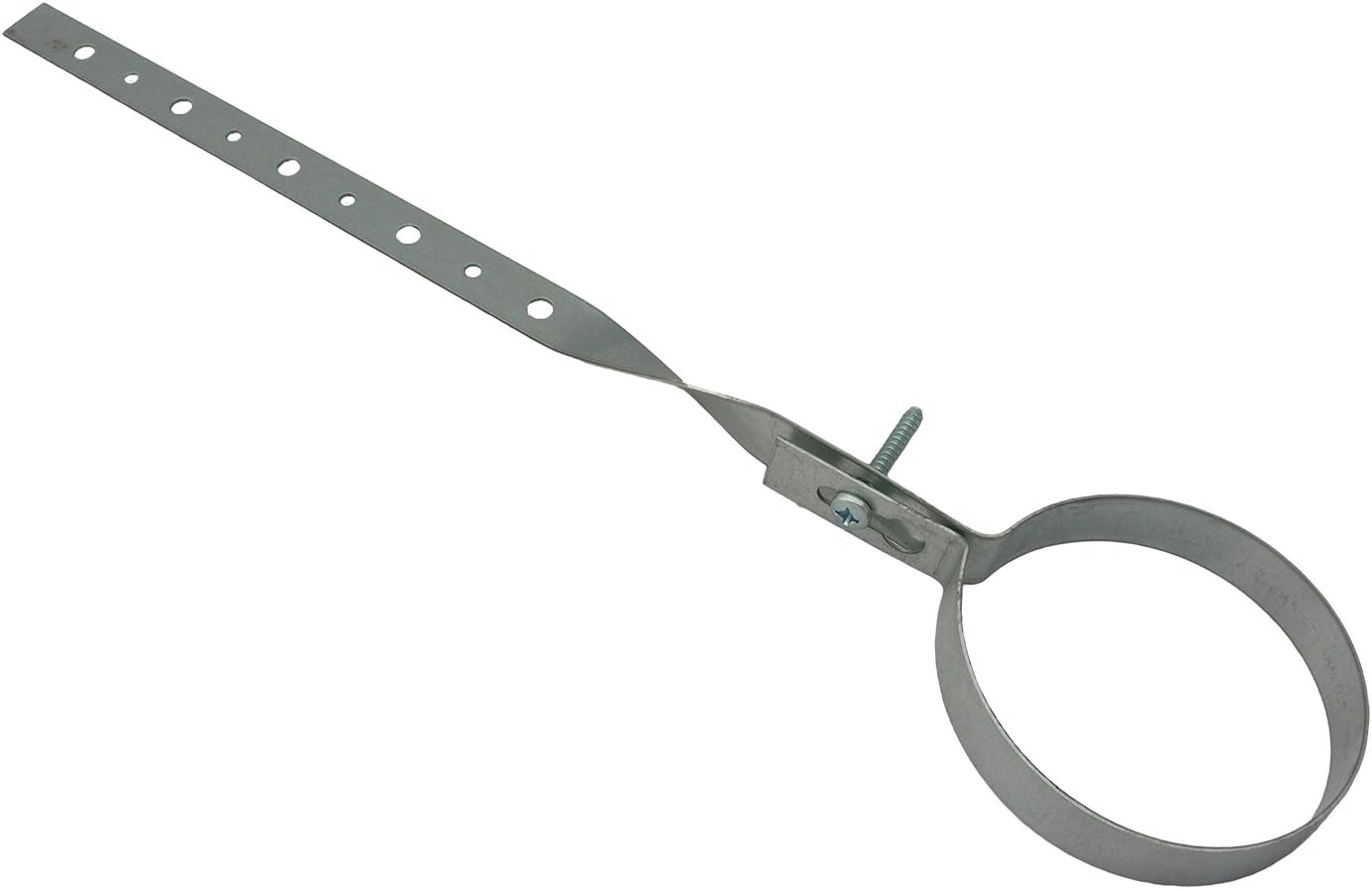 Highcraft IEX-Q03 DWV Pipe Hanger Galvanized Steel, 3 in, Black, Single Pack - Amazon.com