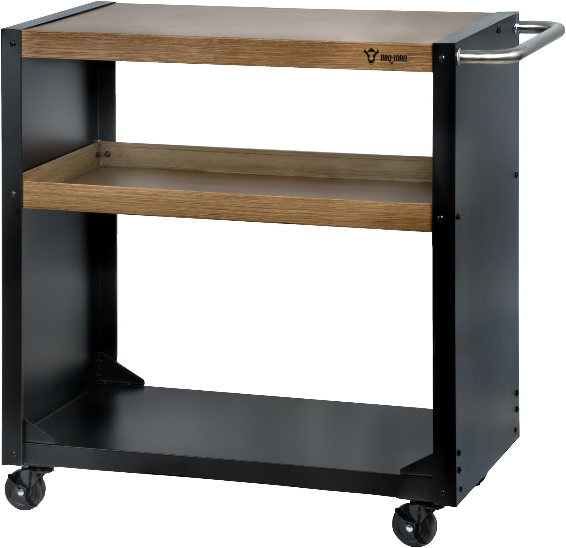 BBQ-Toro Grillwagen 85 x 50 x 81 cm | Metall Grilltisch mit großer ...