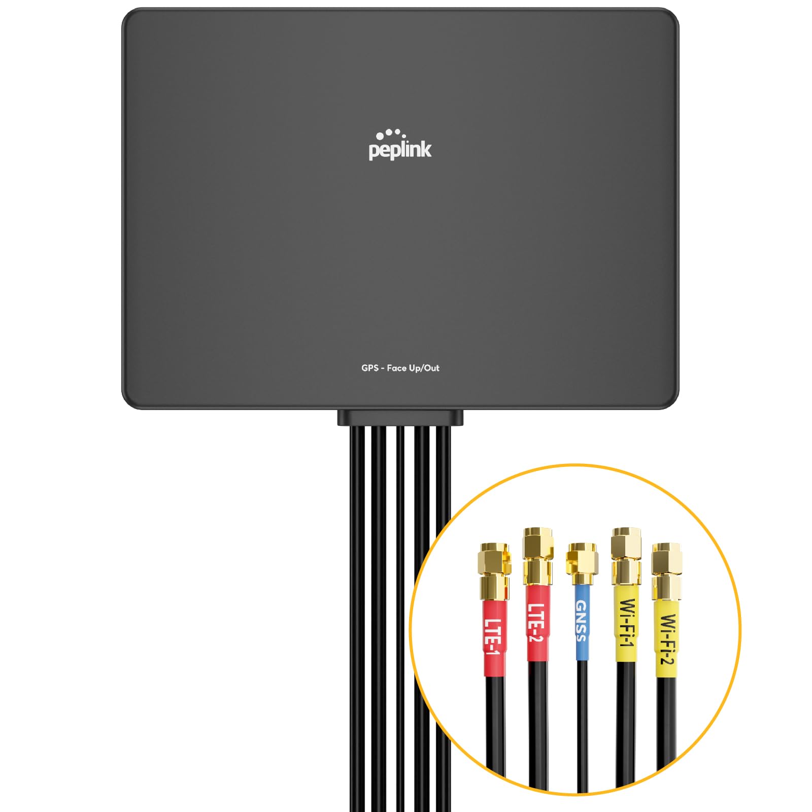 Amazon.com: Peplink Slim 22G Antenna - Cellular & WiFi MIMO - Boost LTE Signal for RV, Mobile ...