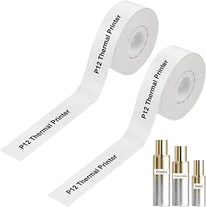 for PRT Label Tape, 2pcs Waterproof Label Maker Tape - Self Adhesive ...