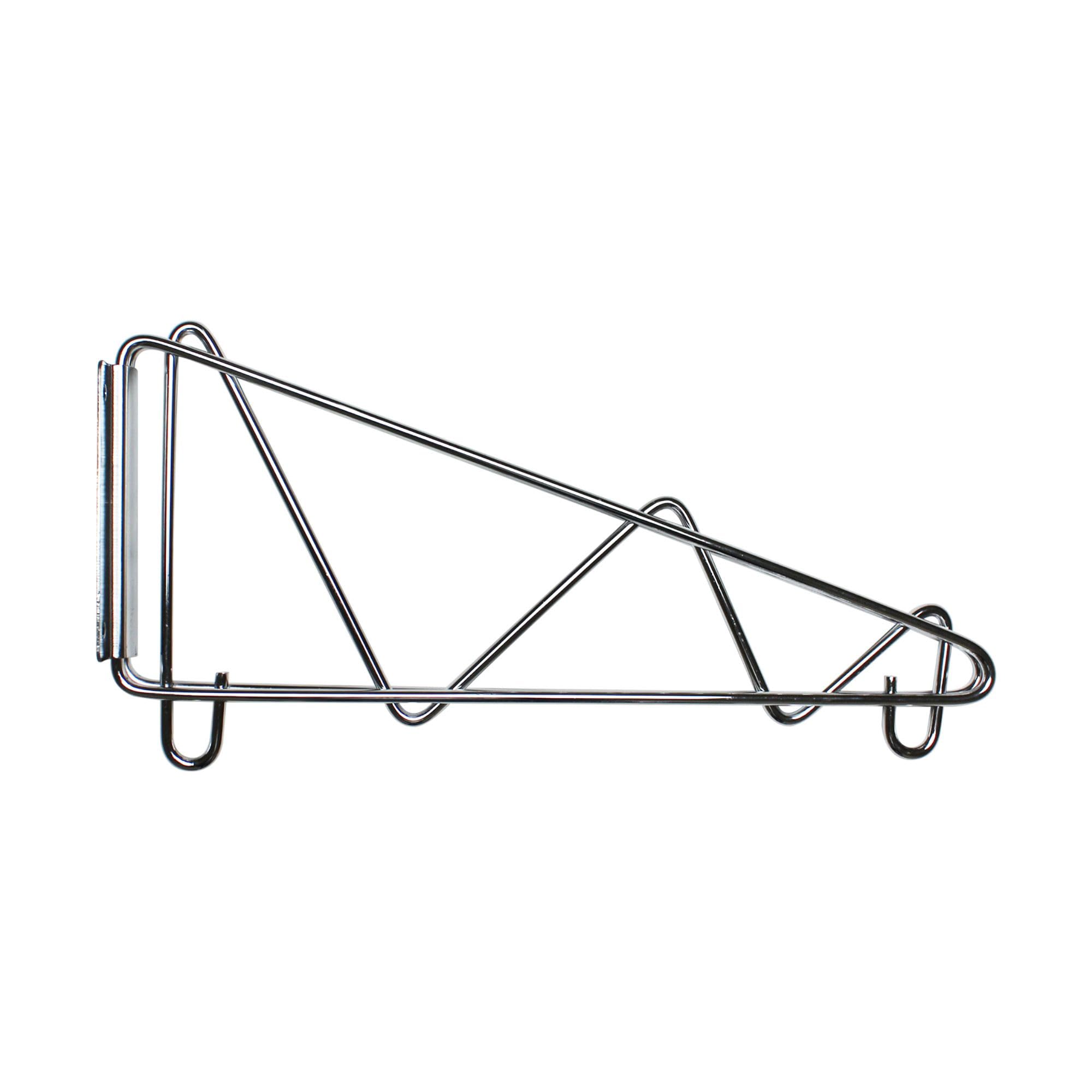 Snapklik.com : 18” Single Shelf Support Direct Wall Bracket Chrome ...
