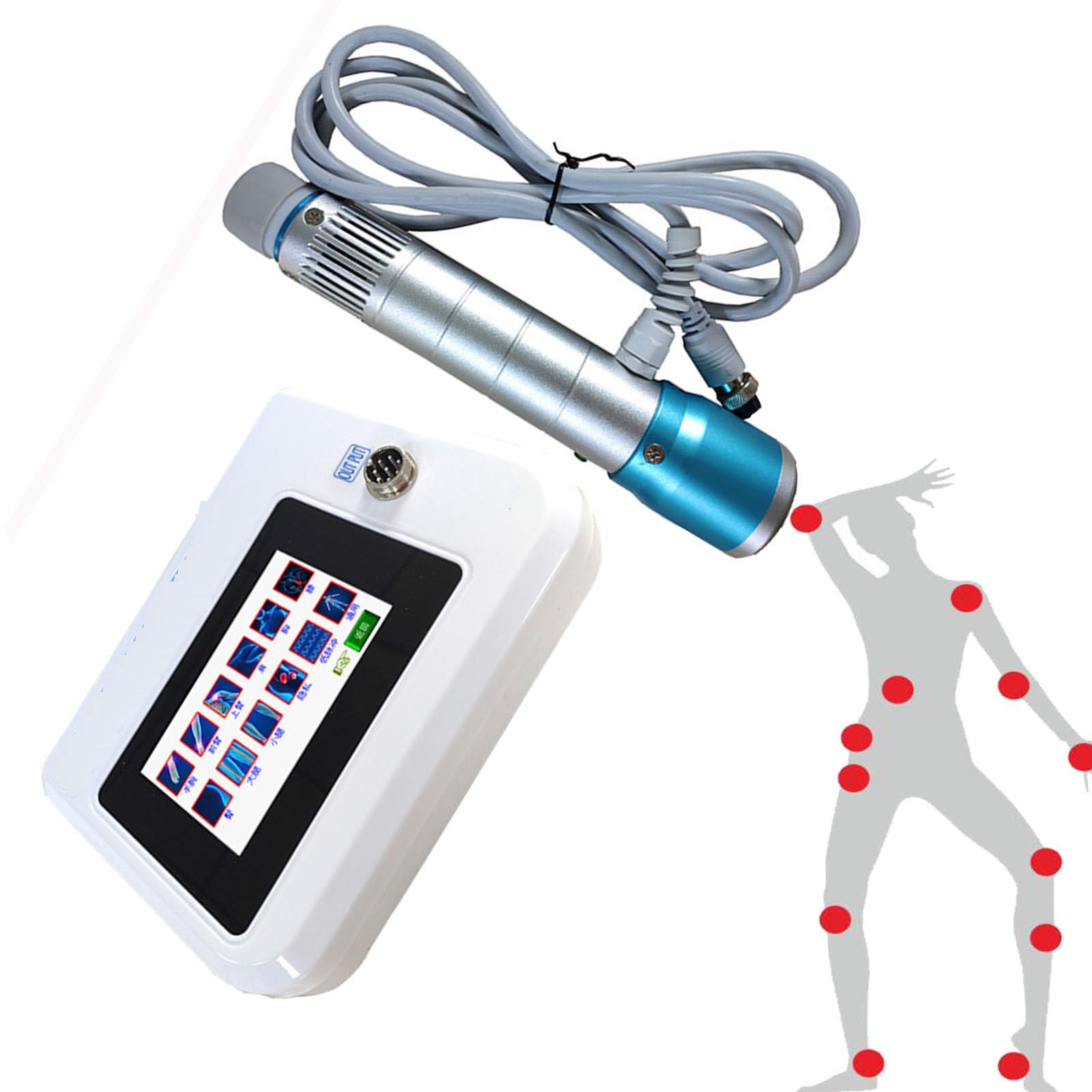 Amazon.com: lwjunmm Shockwave Therapy Machine Electromagnetic ED ...