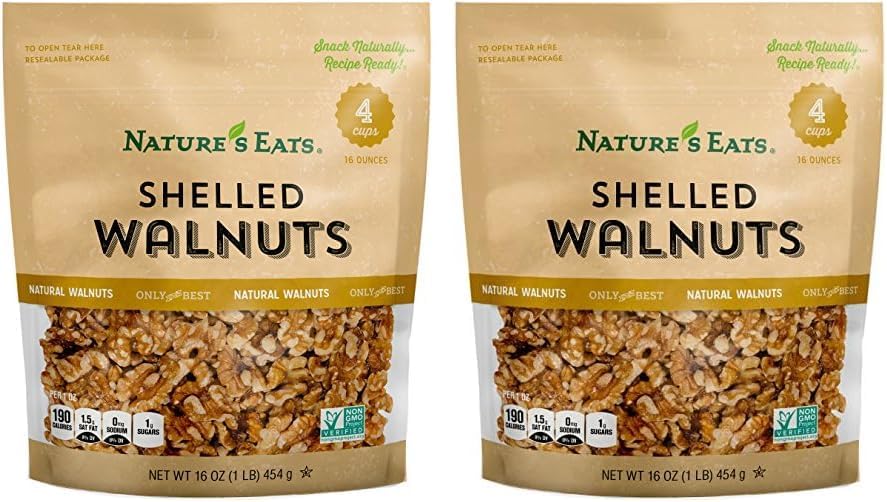 Amazon.com : Nature's Eats Walnuts, 16 Ounce (Pack of 2) : Grocery ...