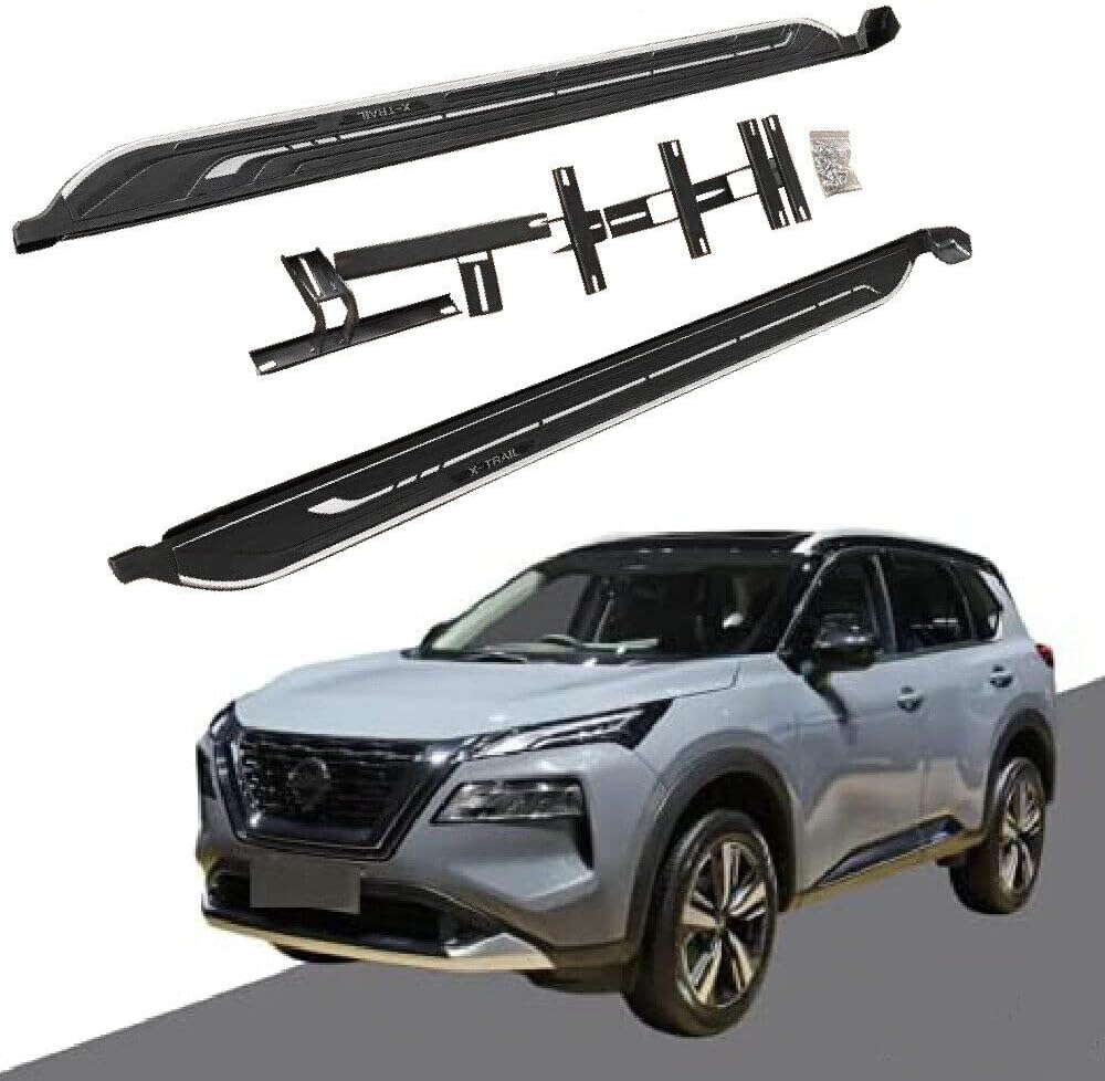 Side Step Nerf Bar Running Board Fits for Nissan X-Trail Rogue T33 2021-2023 : Amazon.co.uk ...
