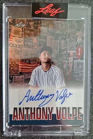 Amazon.com: ANTHONY VOLPE RC AUTO 2023 Leaf ReImagined Autograph 40/61 ...