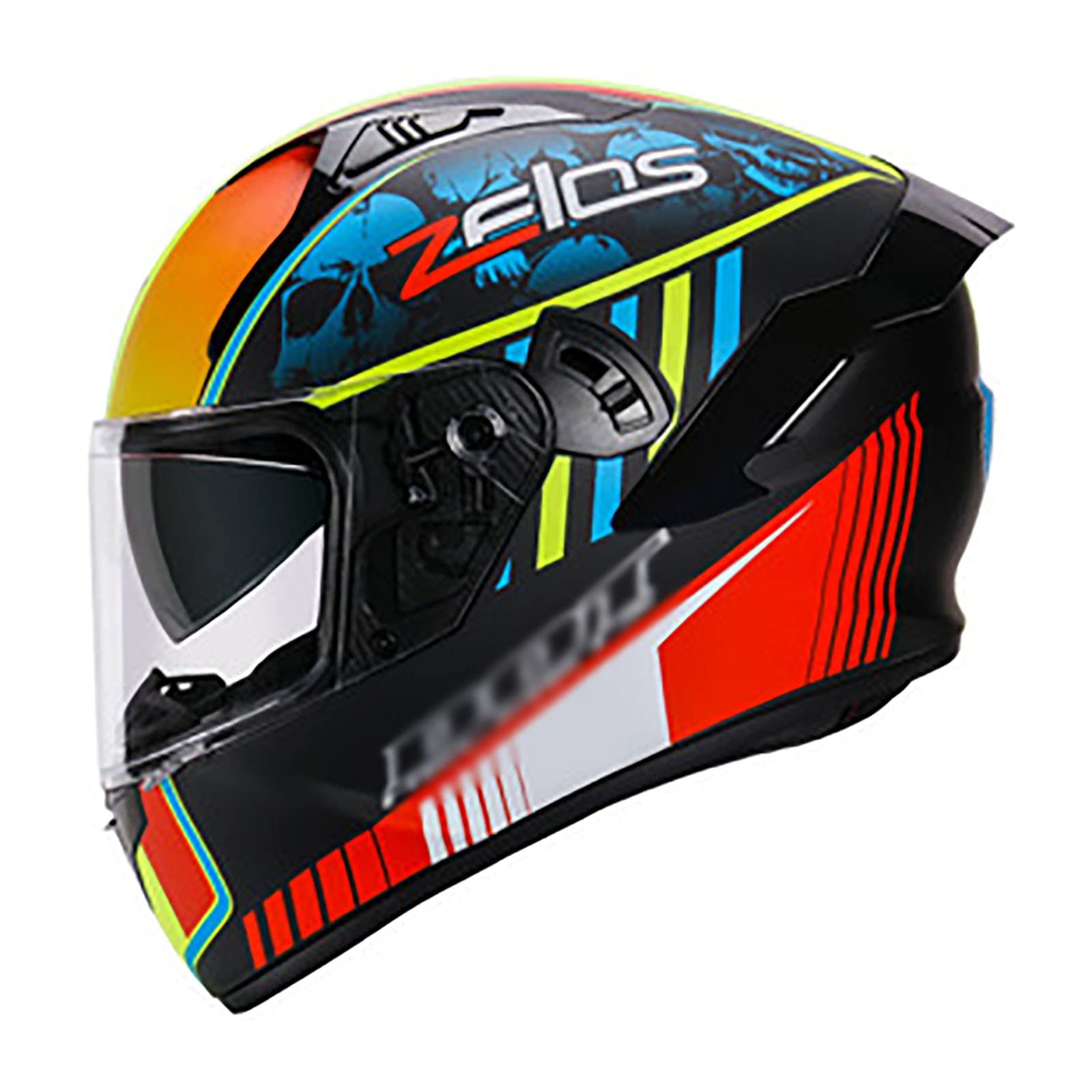 Buy Motorcycle Full Face Helmet ECE Certified Integrated Modular C ...