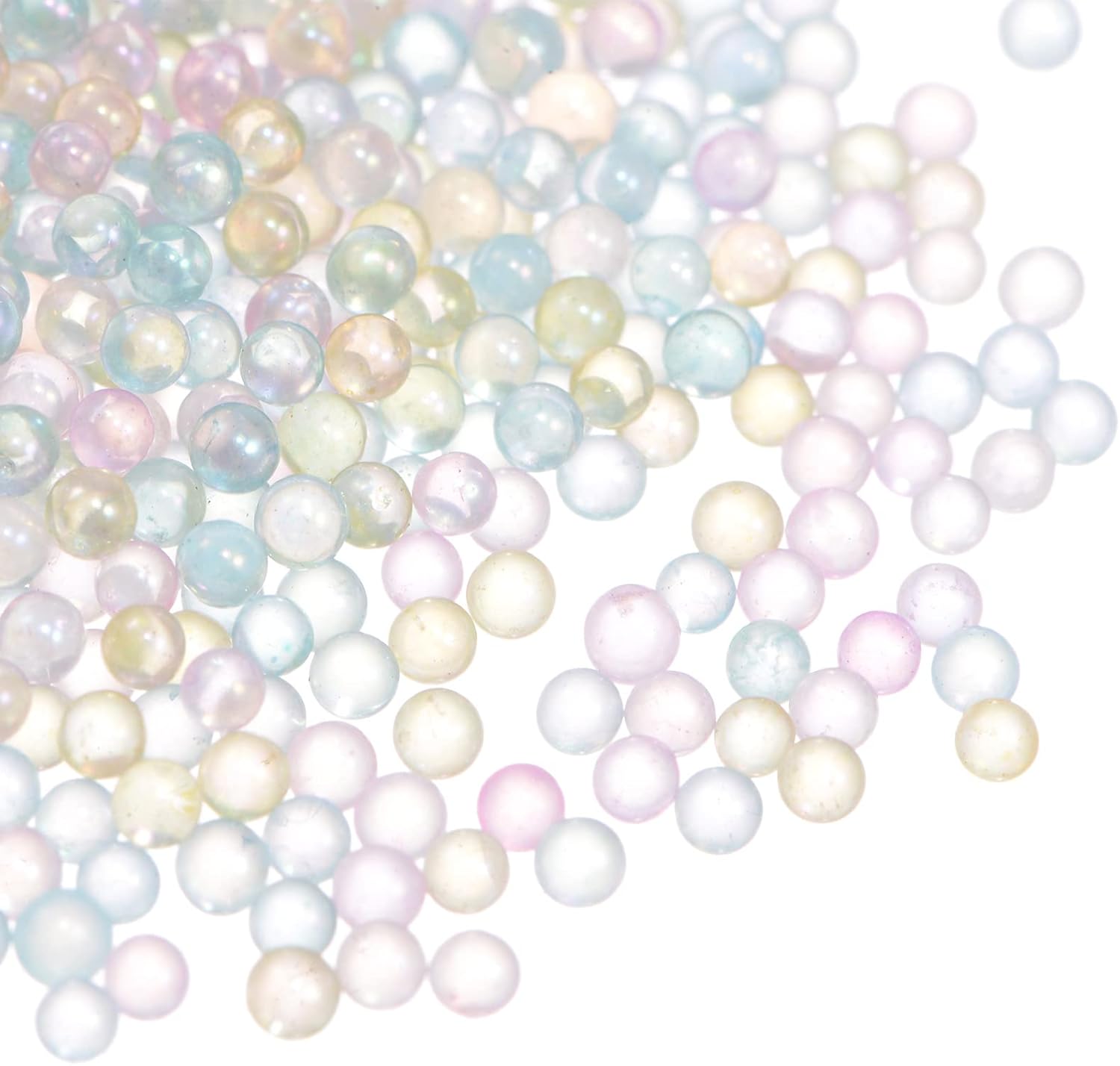 Amazon.com: HARFINGTON 10pcs Resin Bubble Beads, 100g 1.5-2mm ...