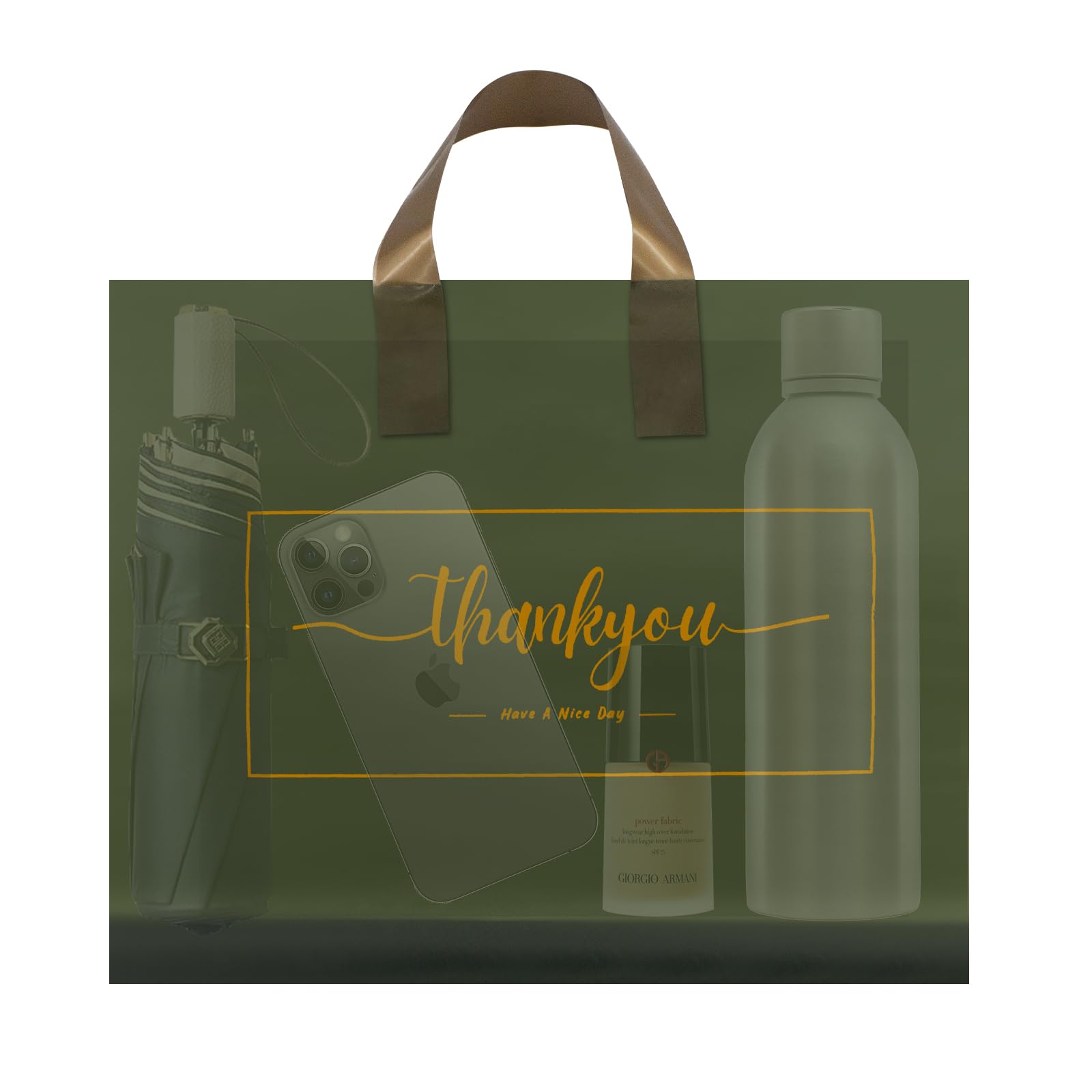 Amazon.com: WAKAKO 60 Pack Thank You Bags Shopping Bags for Small ...