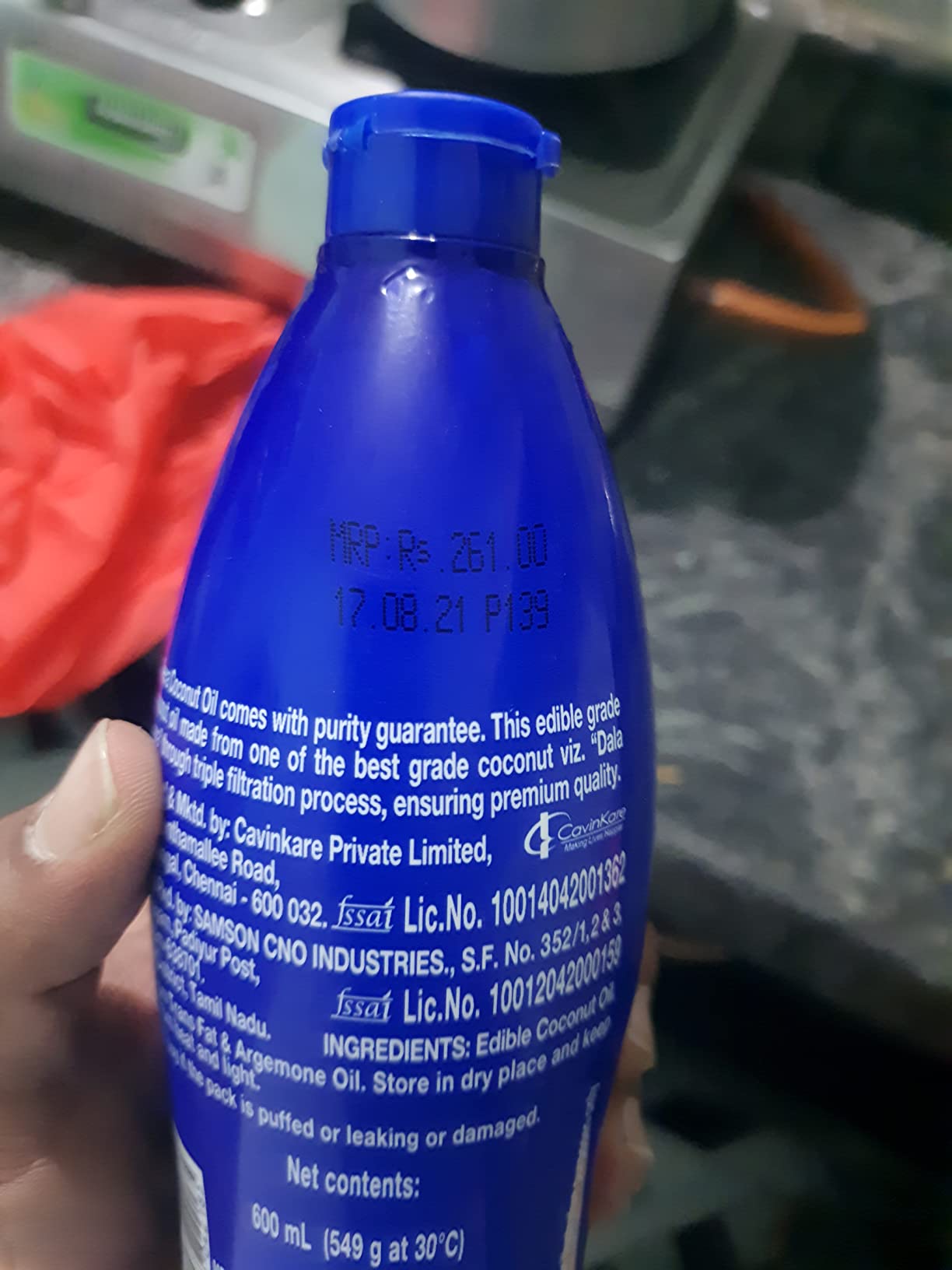 Buy Meera Pure Coconut Hair Oil, 500ml And Meera Hairfall Care Shampoo ...