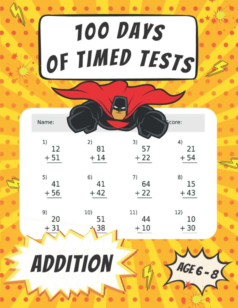 Buy 100 Days Of Timed Tests: Double Digit Addition for ages 6, 7, 8 ...