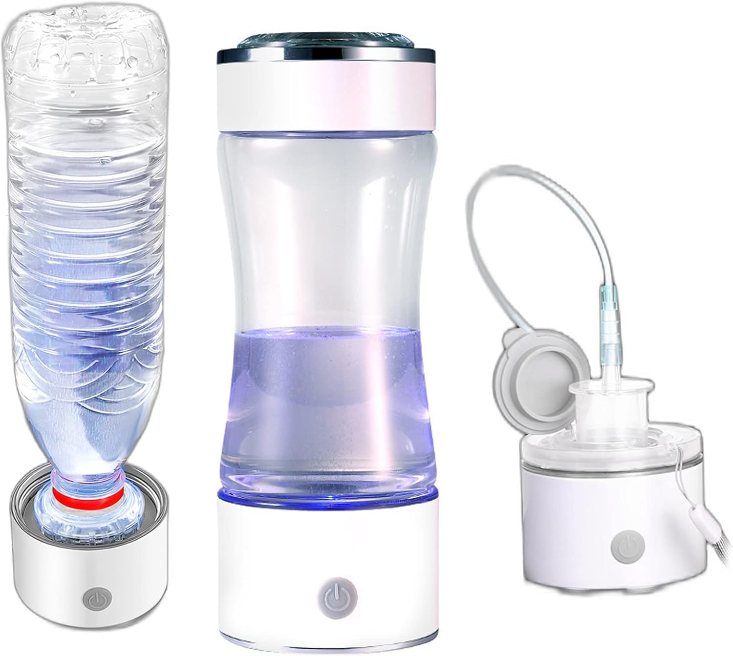 Hydrogen Rich Water Bottle Portable Hydrogen Water Generator SPE & PEM Technology Ionizer Make ...