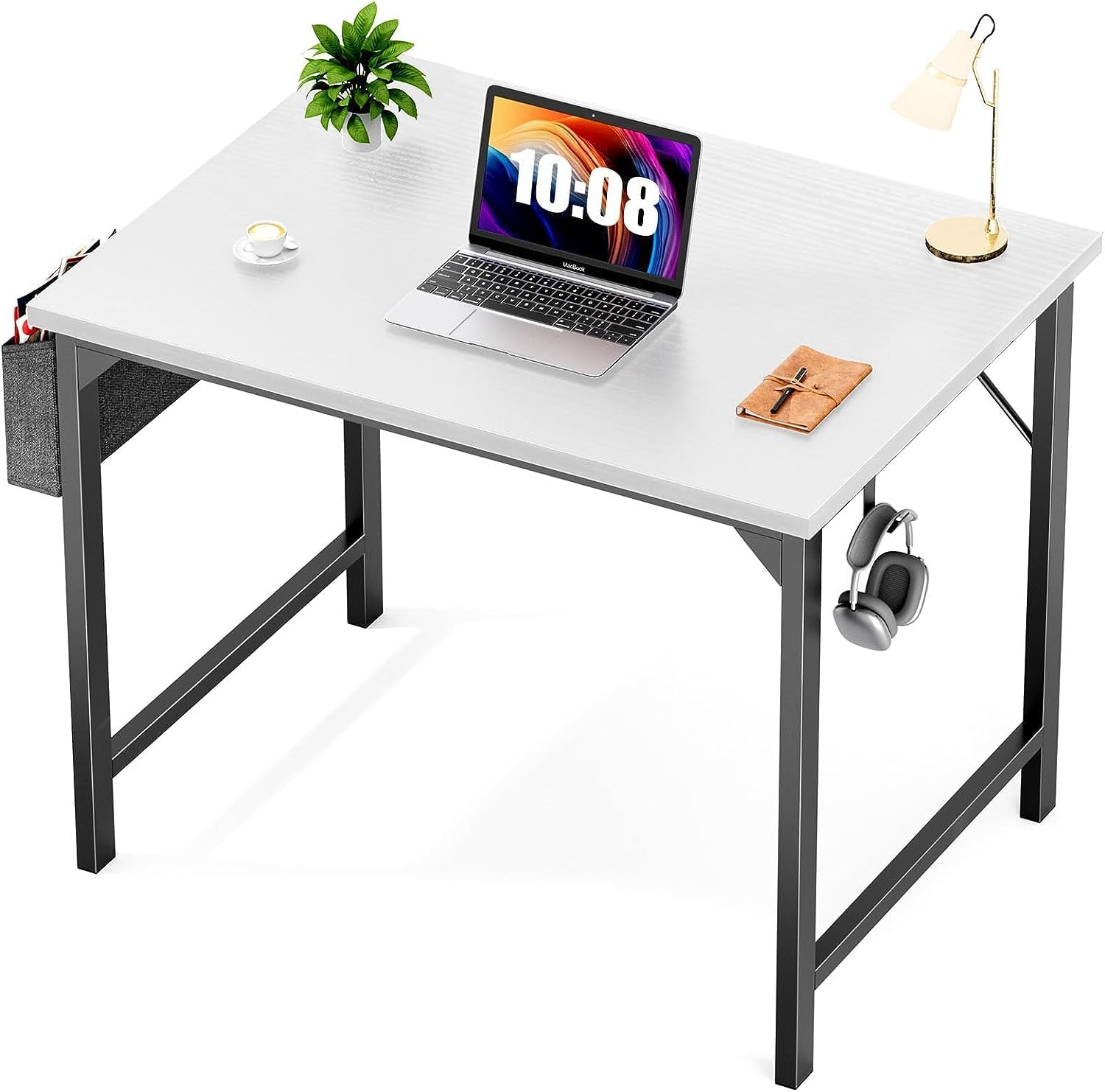 Amazon.com: Sweetcrispy Small Computer Office Desk 32 Inch Kids Student ...