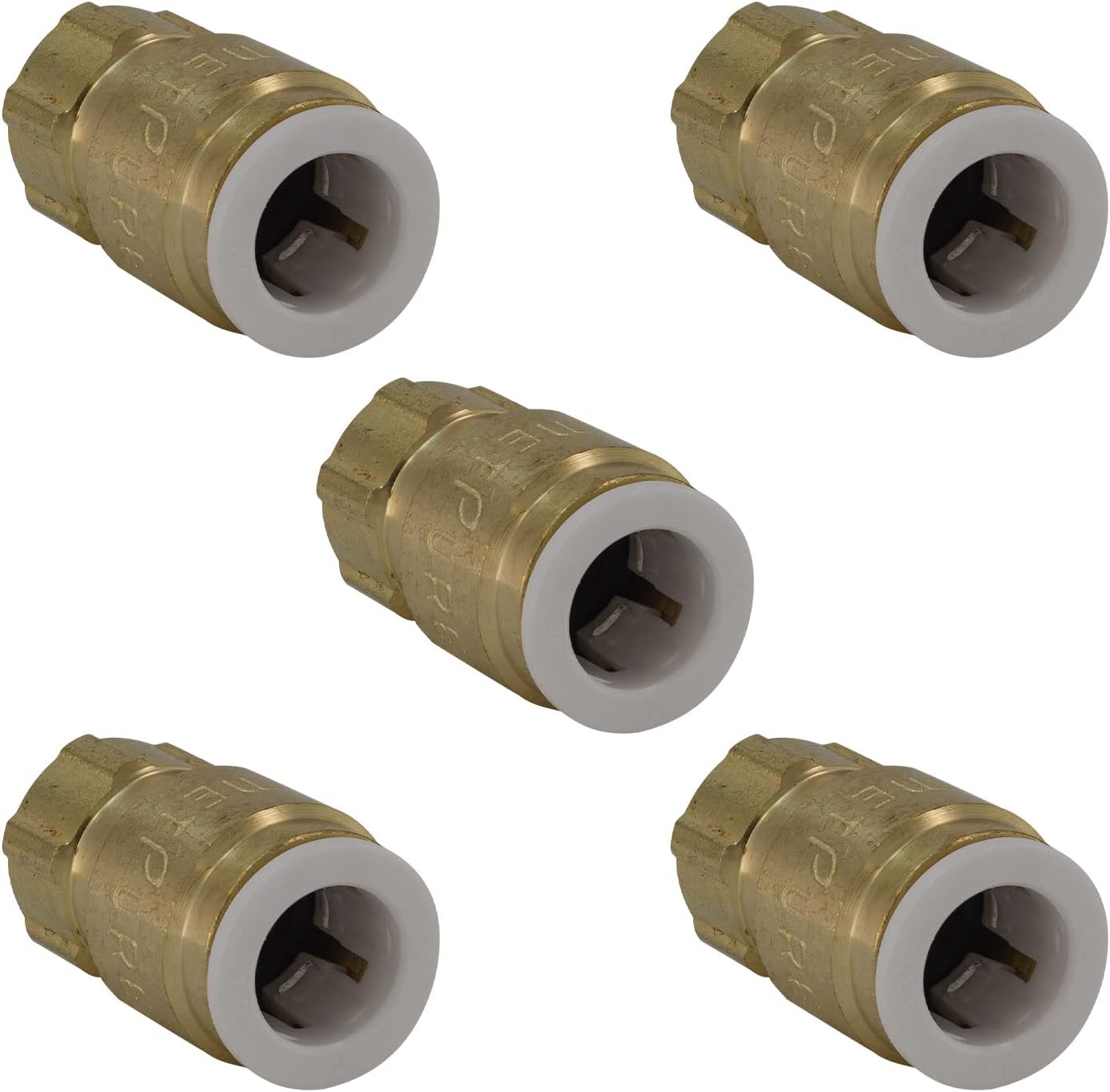 Amazon.com: Quick Connect Female Brass Reducing Adapter – 3/8” OD Quick ...