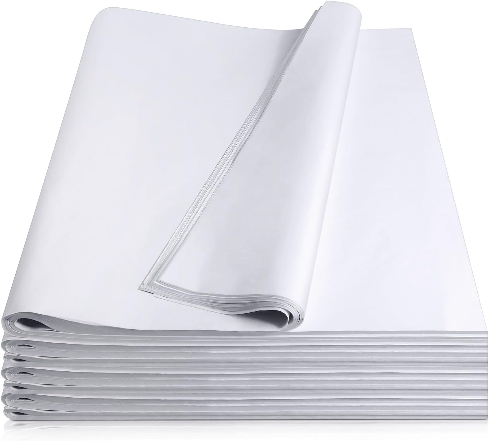 Amazon.com: Ireer 1800 Sheets White Tissue Paper Bulk 20 x 30 Inches ...