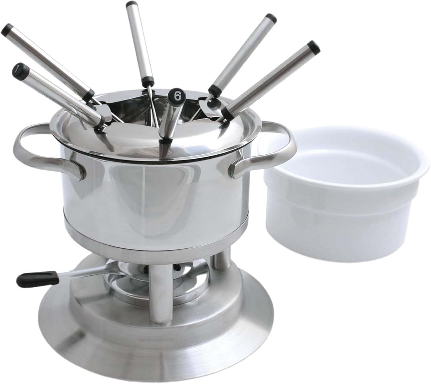 Swissmar F66417 Arosa Fondue Set 11-Piece, Multi-Purpose Fondue Set for ...