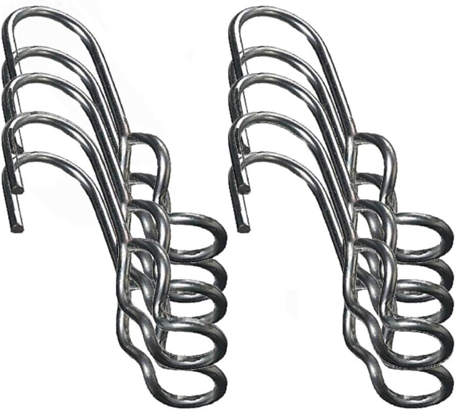 Amazon.com : NAILZON for (10) SJ Hook for Bungee Cord Shock Cord Rubber ...