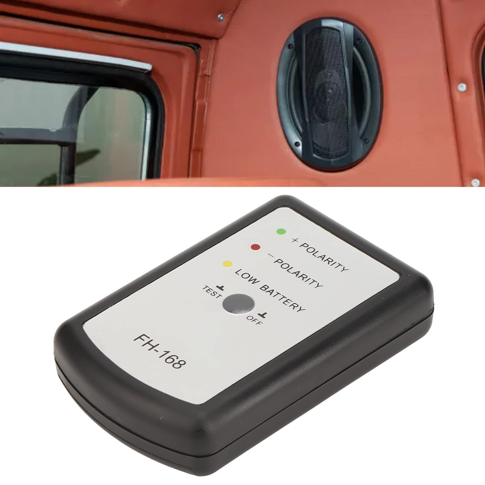 Bewinner Car Speaker Polarity Tester, Phase Tester Audio Speaker Horn ...