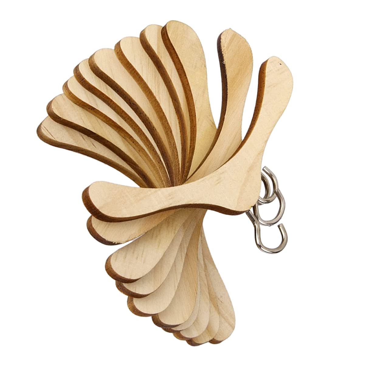 Amazon.com: Toyvian Kids Hangers Dollshouse Ornament 10Pcs Doll Clothes ...