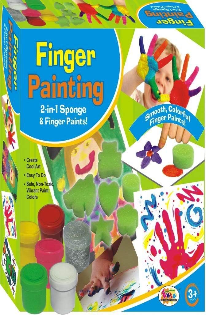 Surya Gifts & Stationary Coloring Kit For Finger Painting Finger ...