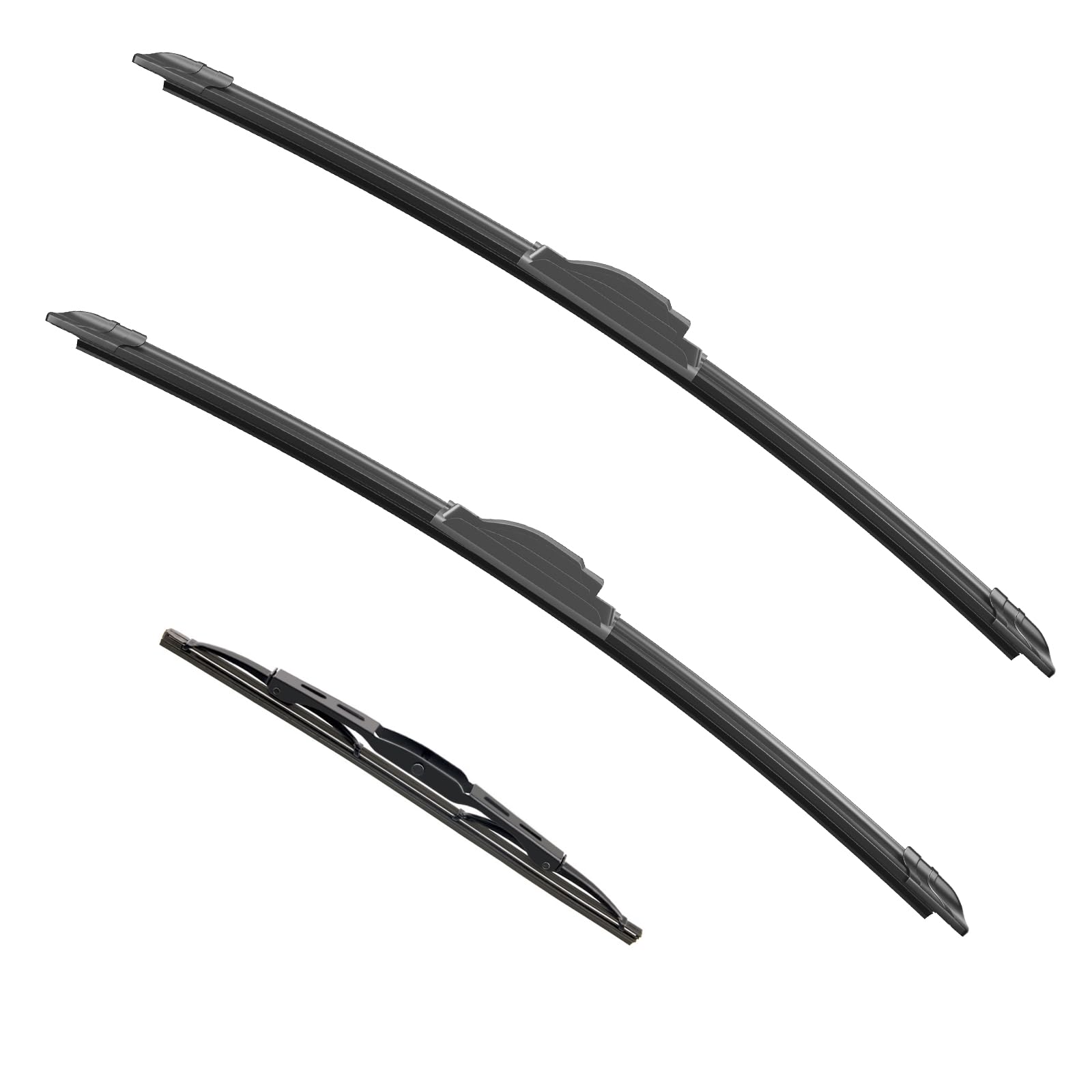 ANIKLUIM 21""+21"" Wiper Blades with 16"" Rear Wiper Blade Set ...