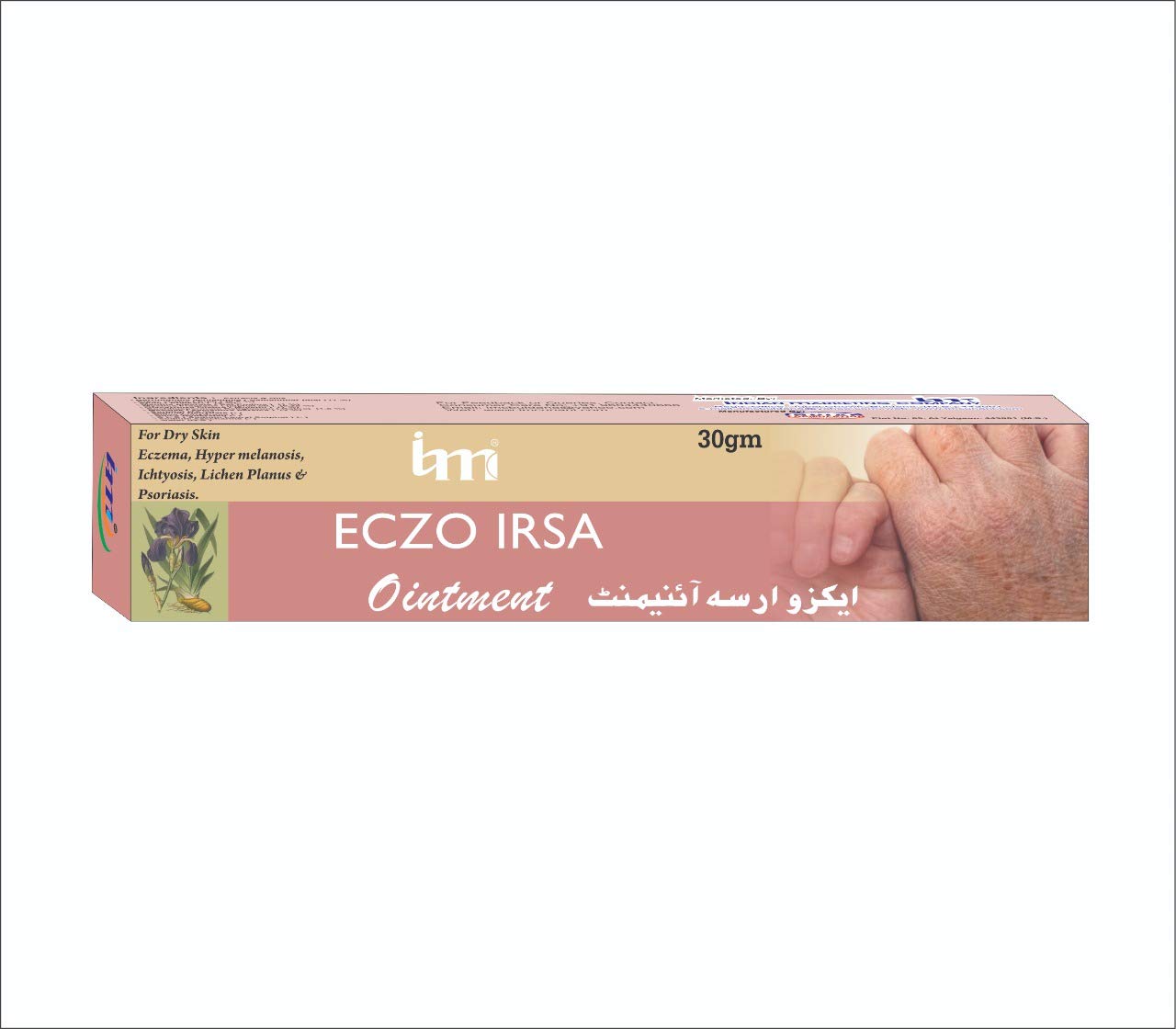 Buy IMC Eczo Irsa Ointment -40 gm for Dry Skin, Hypermelanosis, Lichen ...