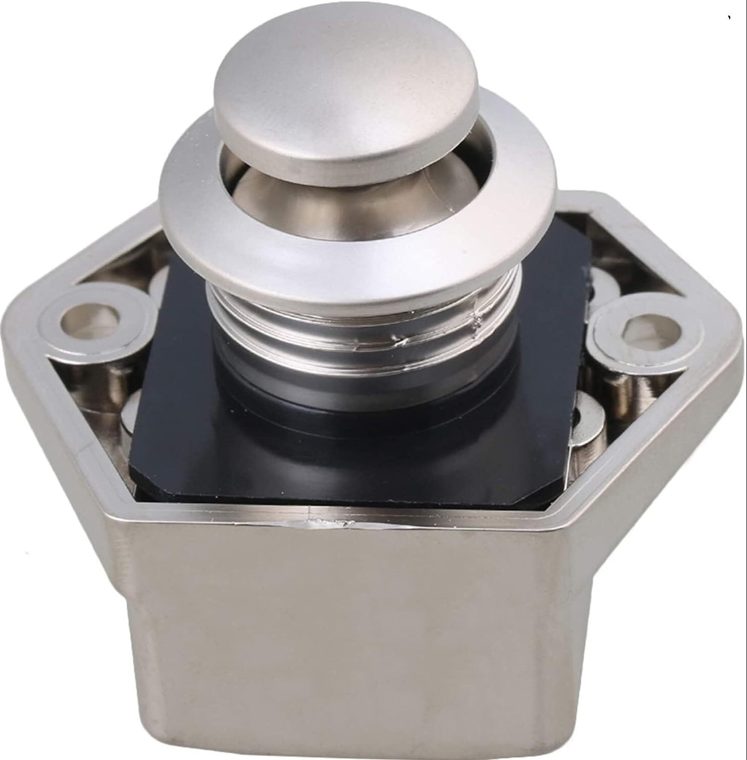 Cabinet Lock,Drawer Lock,1PC Push Button Keyless Locks Latch for ...