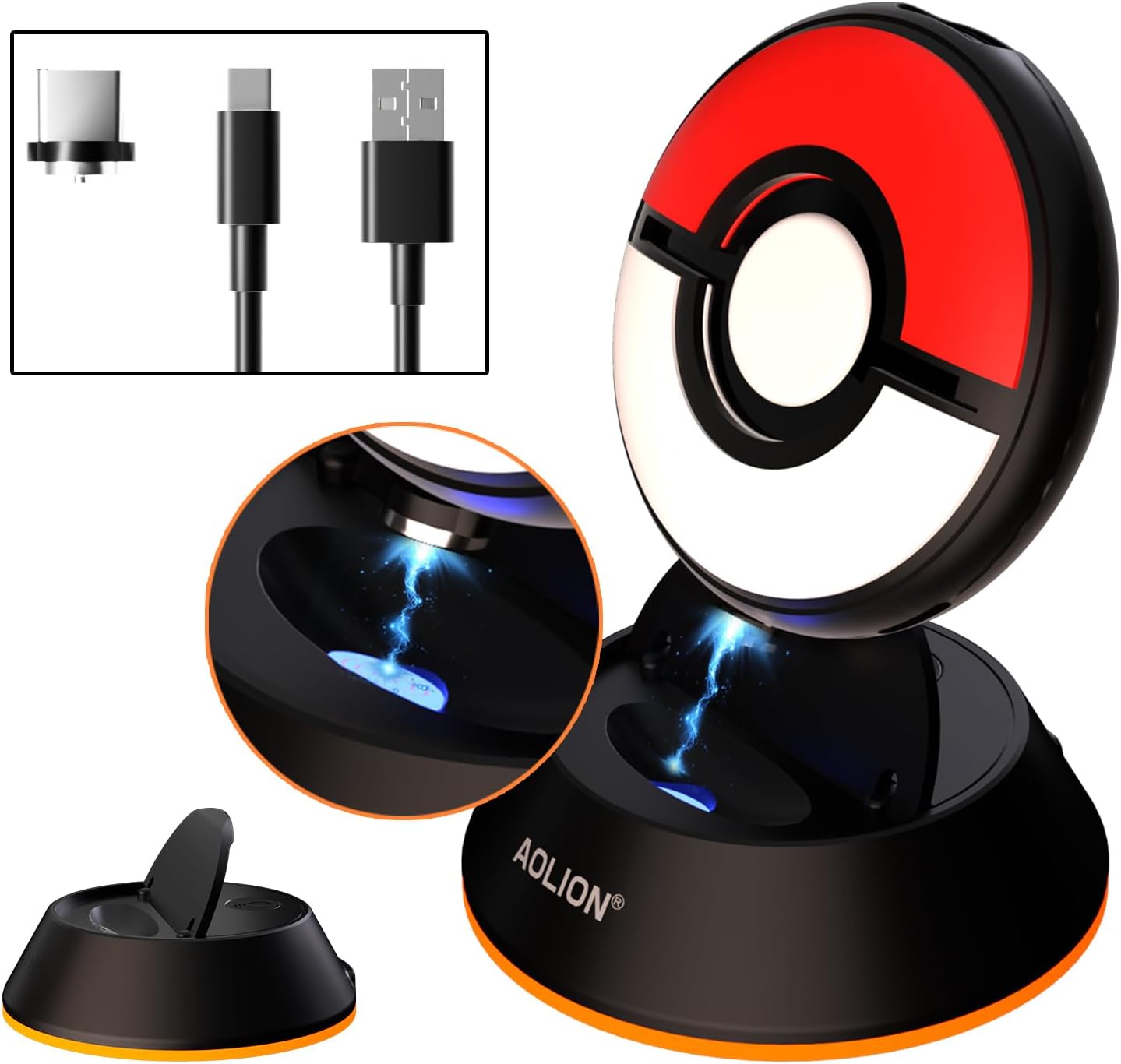 Amazon.com: Kit for Pokémon GO Plus + 2023,DUXICEPIN Charging kit, Self ...