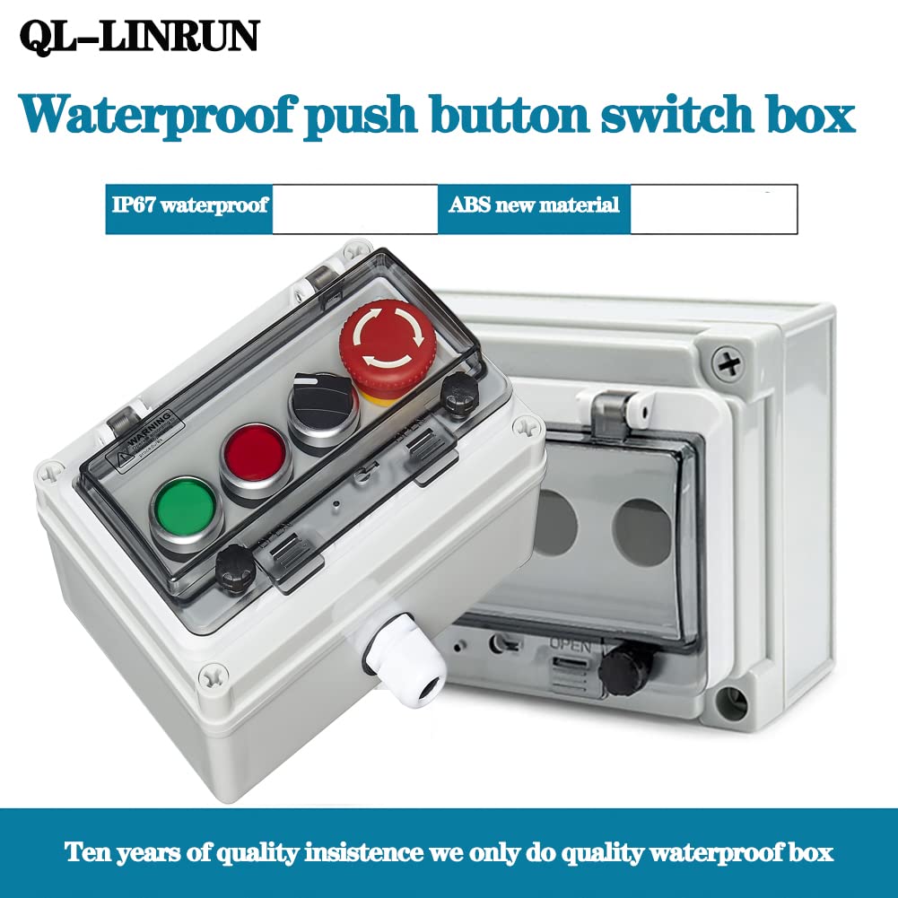 Snapklik.com : Push Button Box Ip67