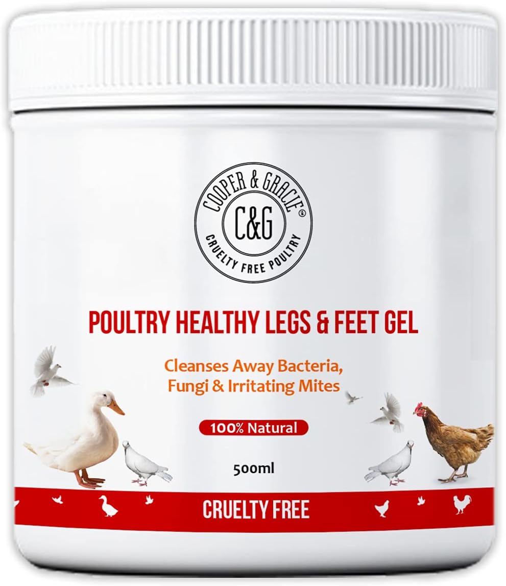 Poultry Healthy Legs & Feet Gel 500ML By Cooper And Gracie | 100% Vegan ...