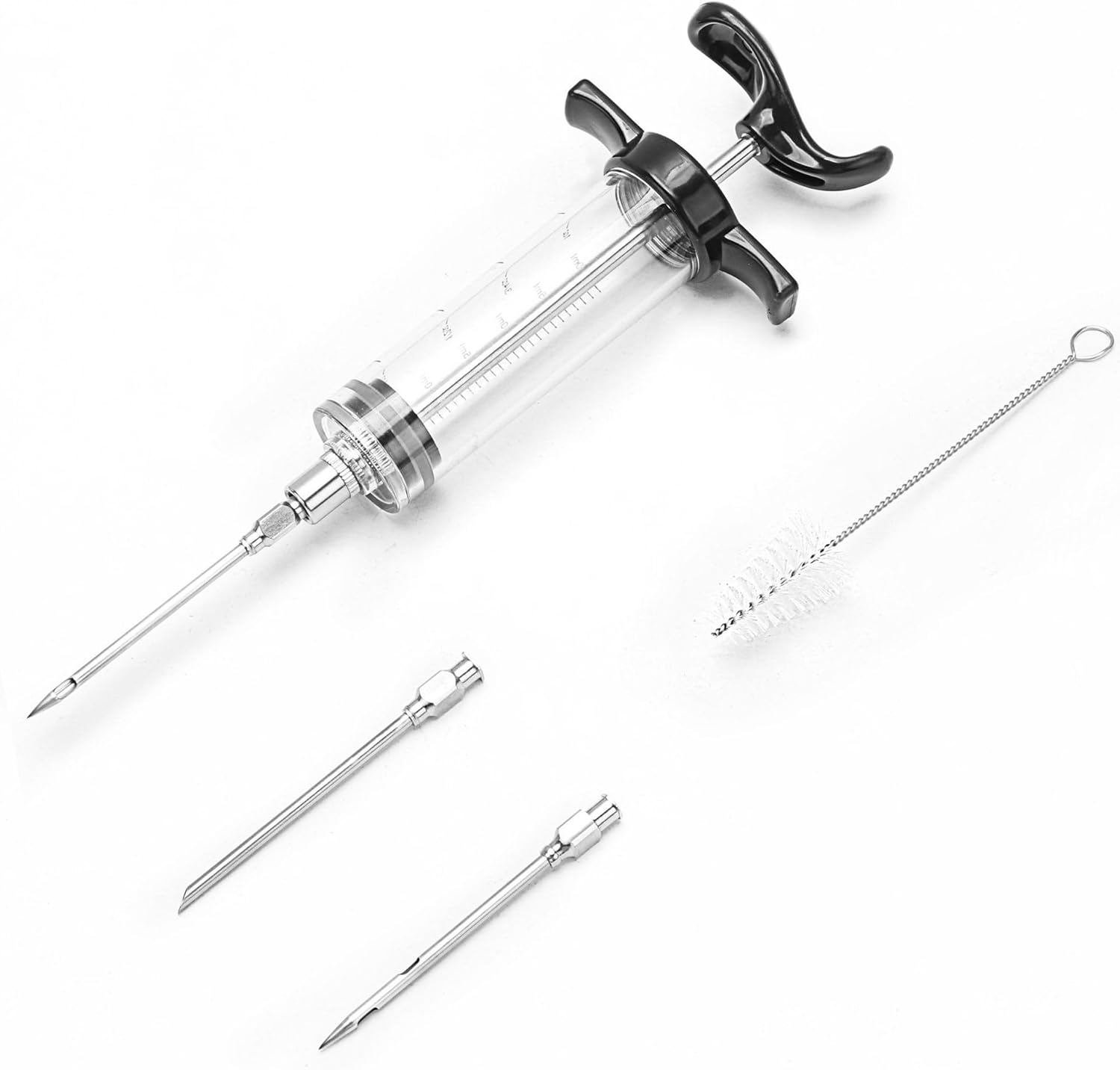 Amazon.com: Meat Injector,1-oz Plastic BBQ Marinade Turkey Injector Kit ...